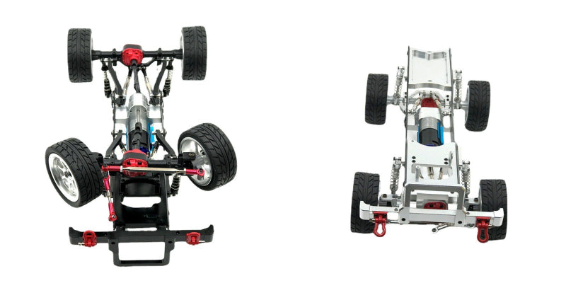 Upgrade parts of MN MODEL MN96 RC Car Metal Car Body Kit with Wheel ...